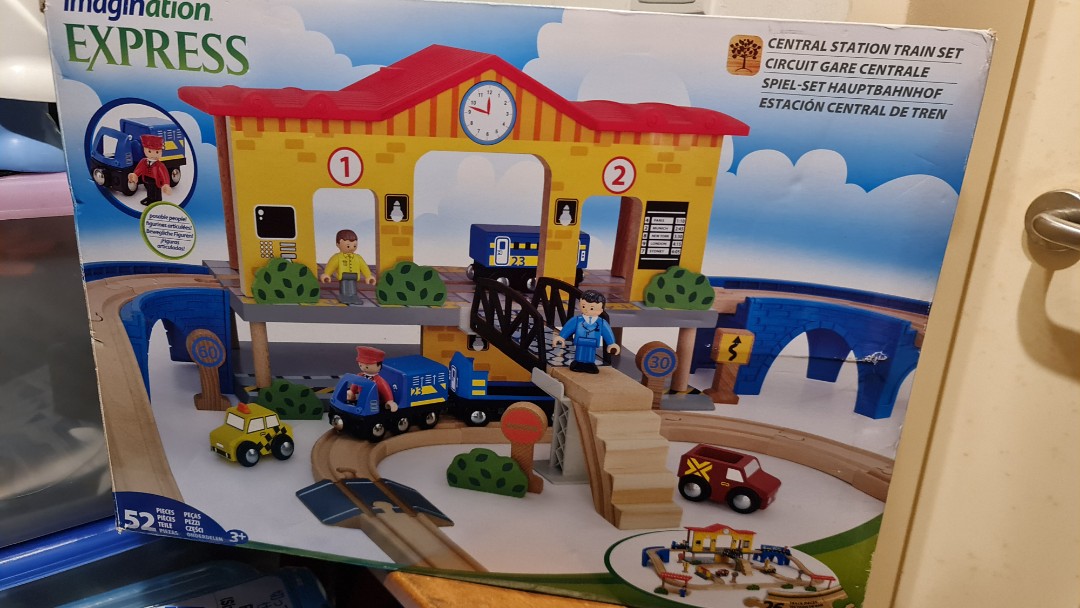 Imagination Express Station Train Set, Babies & Kids, Infant Playtime ...