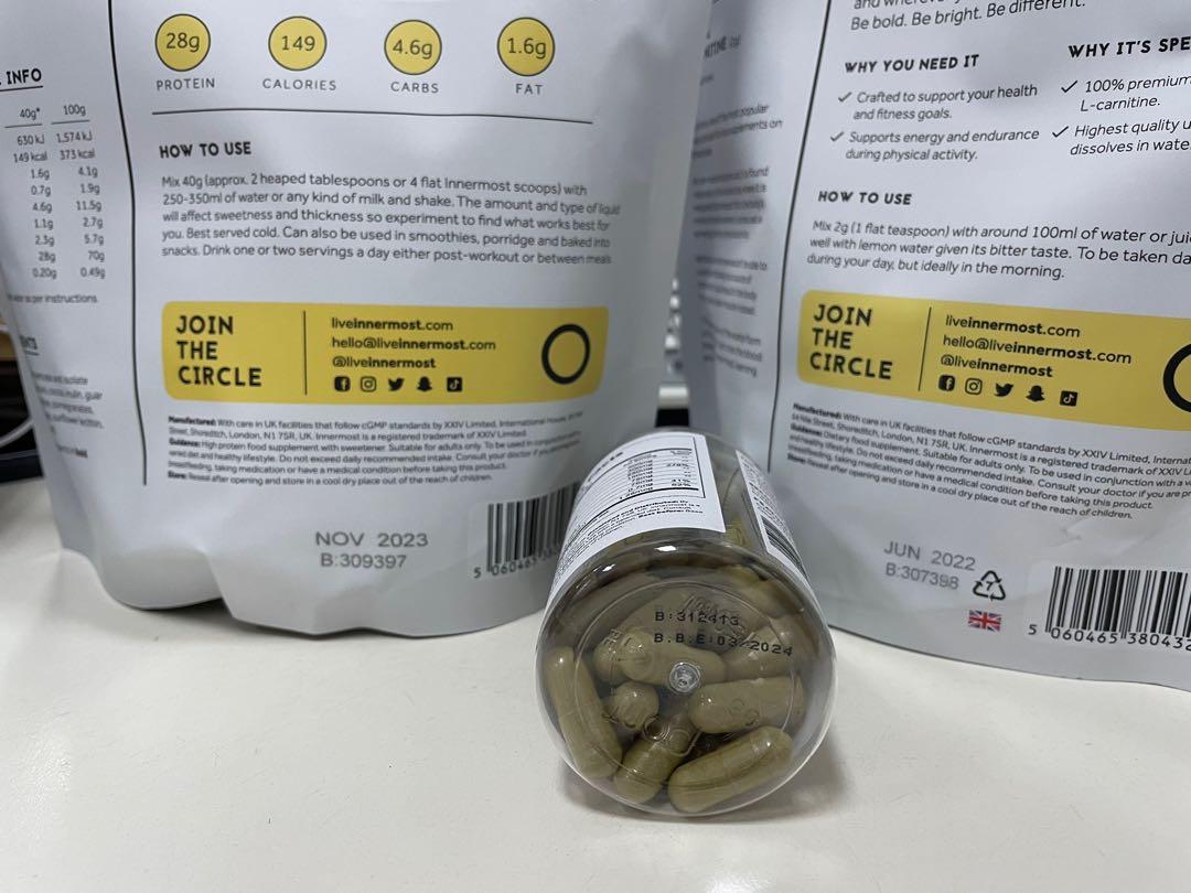 Innermost THE LEAN PROTEIN, Health & Nutrition, Health Supplements ...