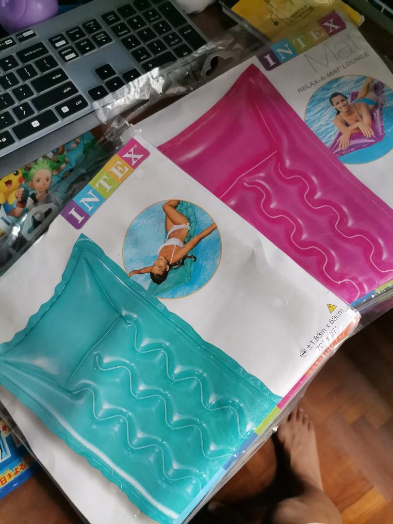 Intex relax a met bed water relax float swimming pool and beach ...