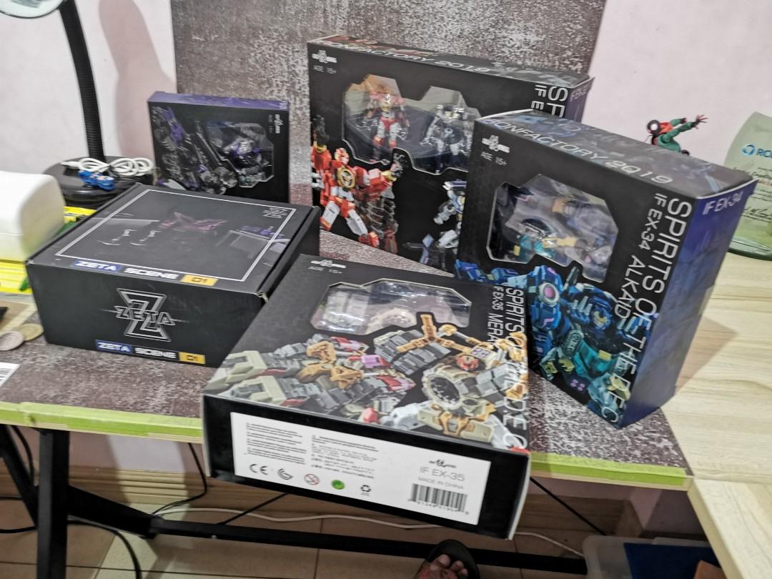 Iron Factory DJD and NewAge tramsformers, Hobbies & Toys, Toys & Games ...