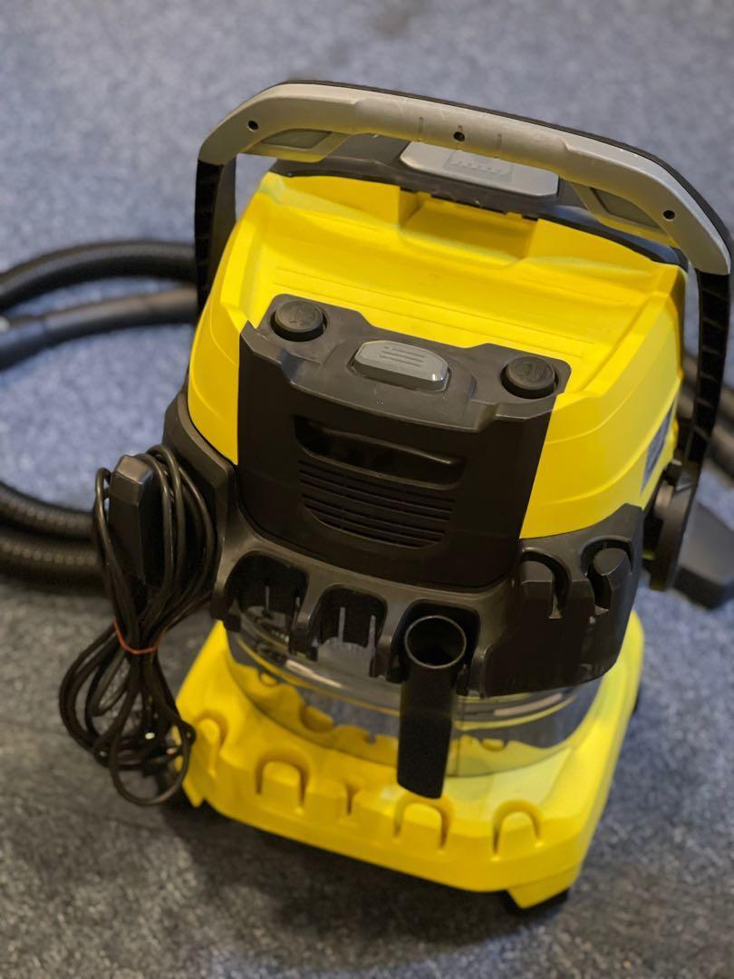KARCHER WD5 WET/DRY VACUUM CLEANER (1800W) Condition 8/10, TV & Home ...