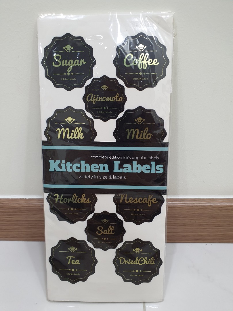 Kitchen labels, TV & Home Appliances, Kitchen Appliances, Other Kitchen ...