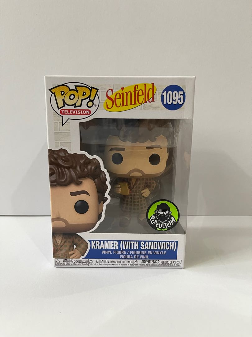Kramer with Sandwich Pop! Vinyl Figure #1095 (PopCultcha Exclusive ...