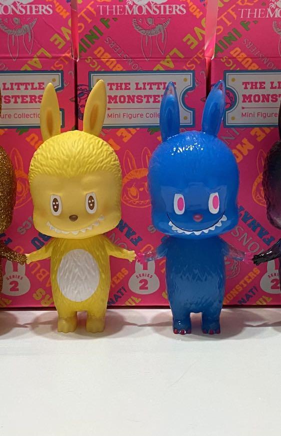 Labubu Pop mart x HOW 2 WORK Labubu The Little Monsters Mini Figure ...