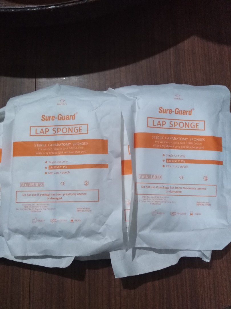 Lap Sponge, Health & Nutrition, Assistive & Rehabilatory Aids, Other ...