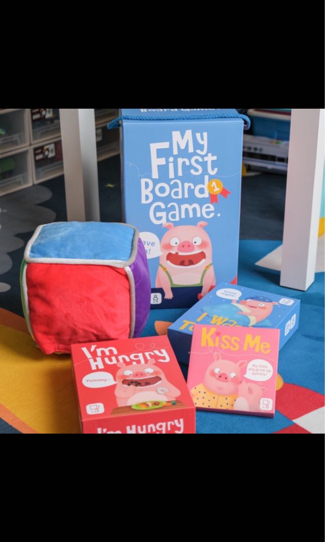 LIKE NEW TOI MY first board game activity box, Babies & Kids, Infant ...