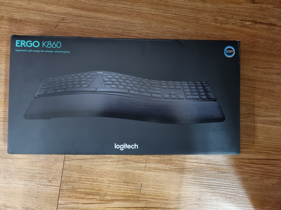 Logistics ergonomic keyboard. ERGO K860. Curved, Computers & Tech ...