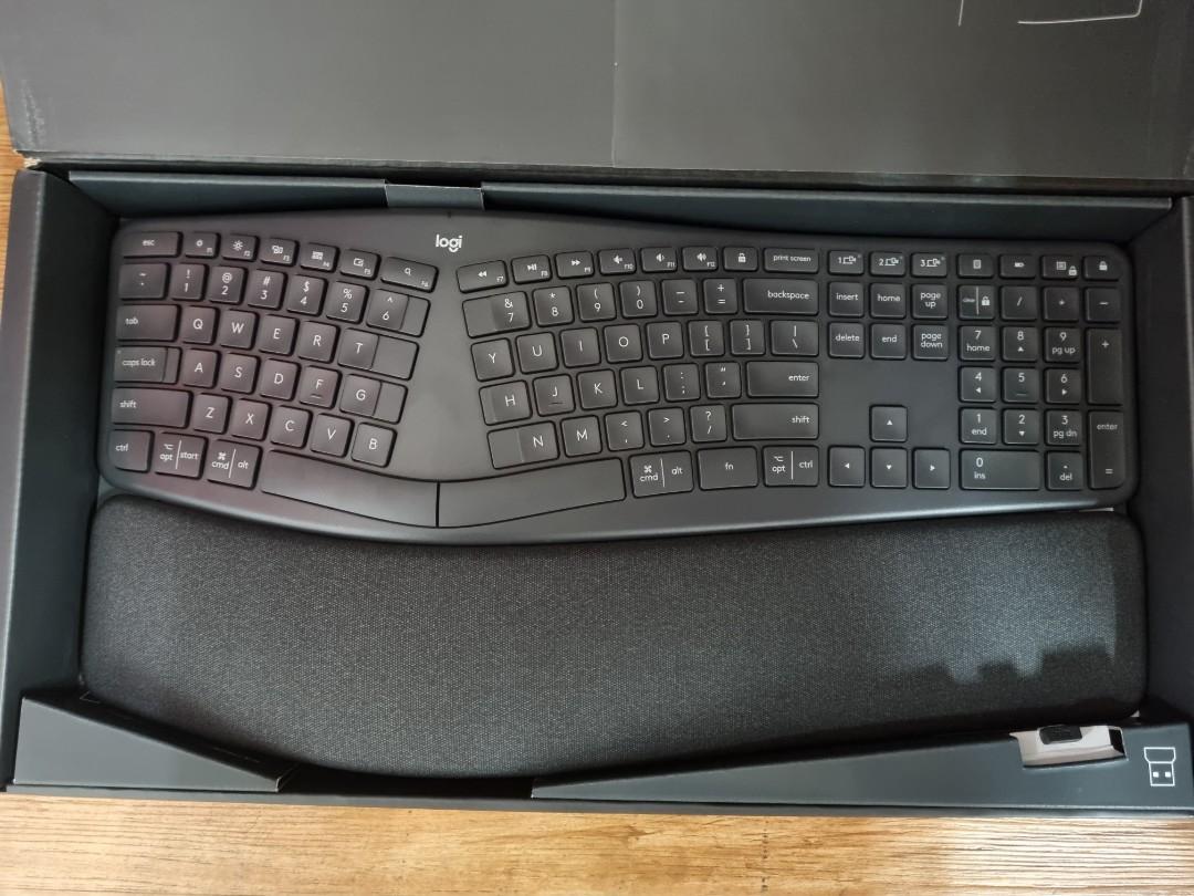 Logistics ergonomic keyboard. ERGO K860. Curved, Computers & Tech ...