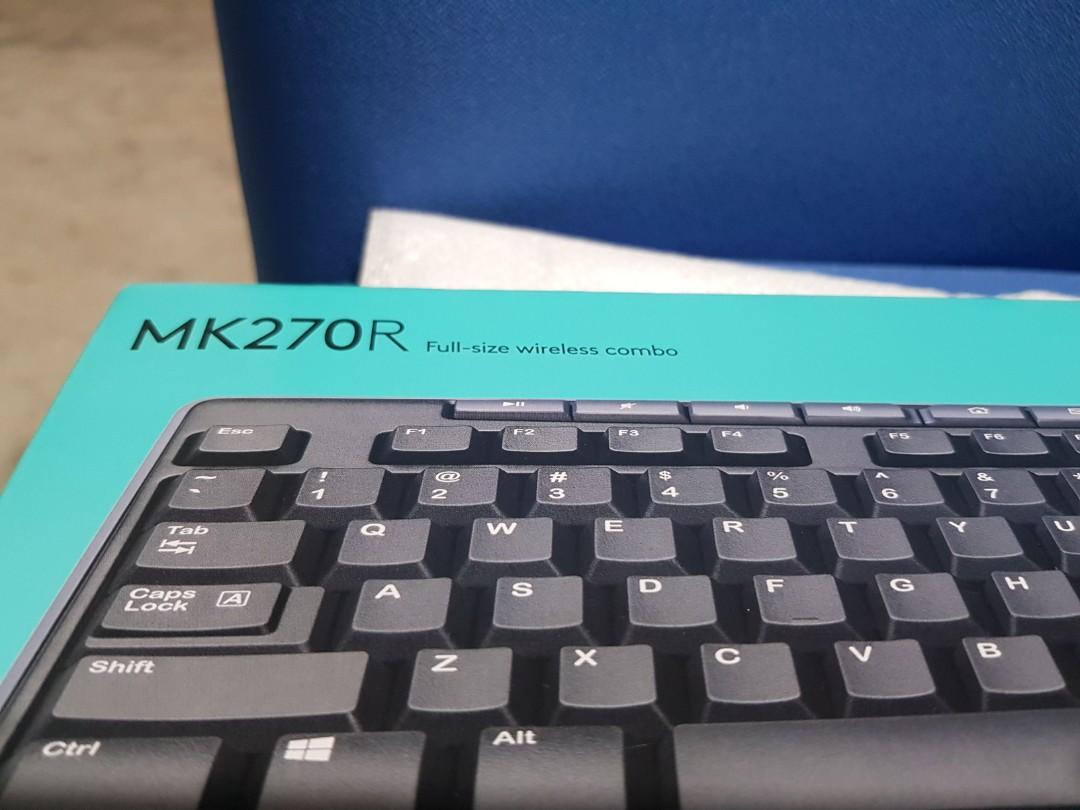 Logitech Wireless Keyboard And Mouse Computers And Tech Parts And Accessories Computer Keyboard On