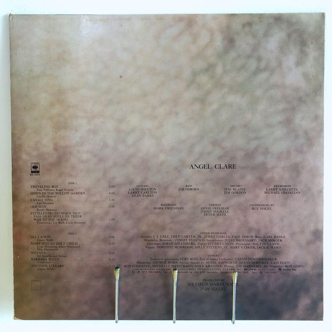 (LP) Art Garfunkel - Angel Clare 1973 vinyl #MustGo, Hobbies & Toys ...