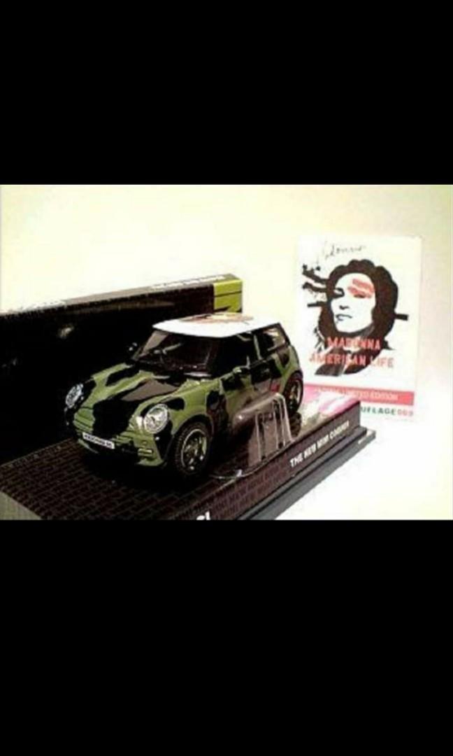 Madonna American Life Code 3 Corgi Mini Cooper Diecast Complete Lot ...