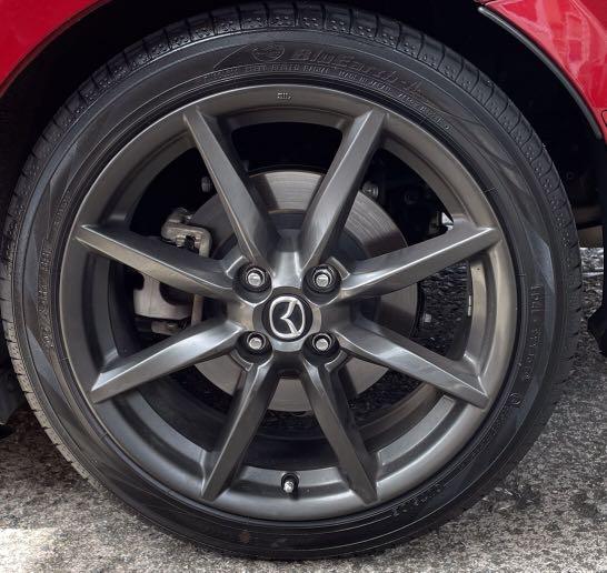 Mazda MX5 OEM rims - 4 rims, unmarked, 17x7 inch +45 offset- $120, Car ...