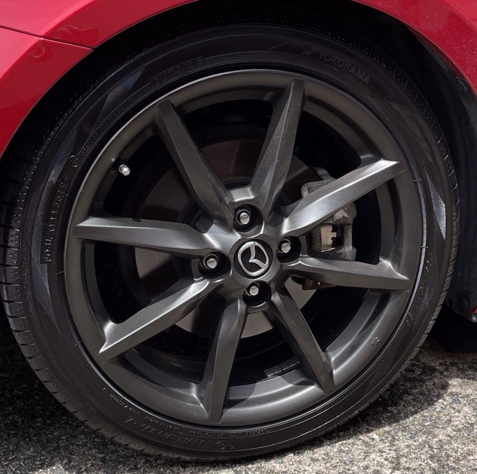 Mazda MX5 OEM rims - 4 rims, unmarked, 17x7 inch +45 offset- $120, Car ...