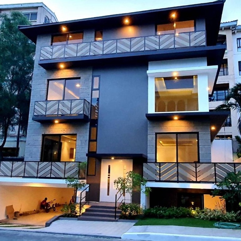 Mckinley hill village Bgc house for sale with Elevator 135M on Carousell