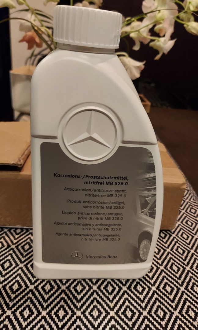 Mercedes Benz Coolant 1 Ltr (Genuine), Car Accessories, Accessories on ...