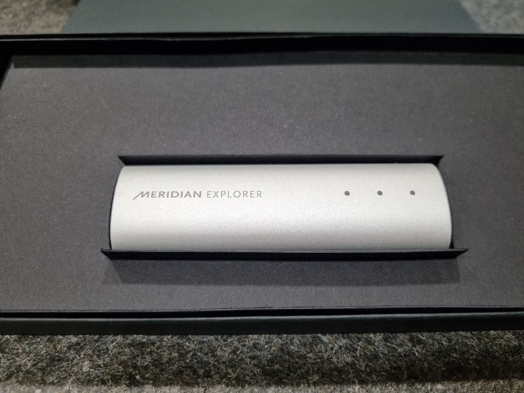 Meridian Explorer v1 USB DAC, Audio, Other Audio Equipment on Carousell