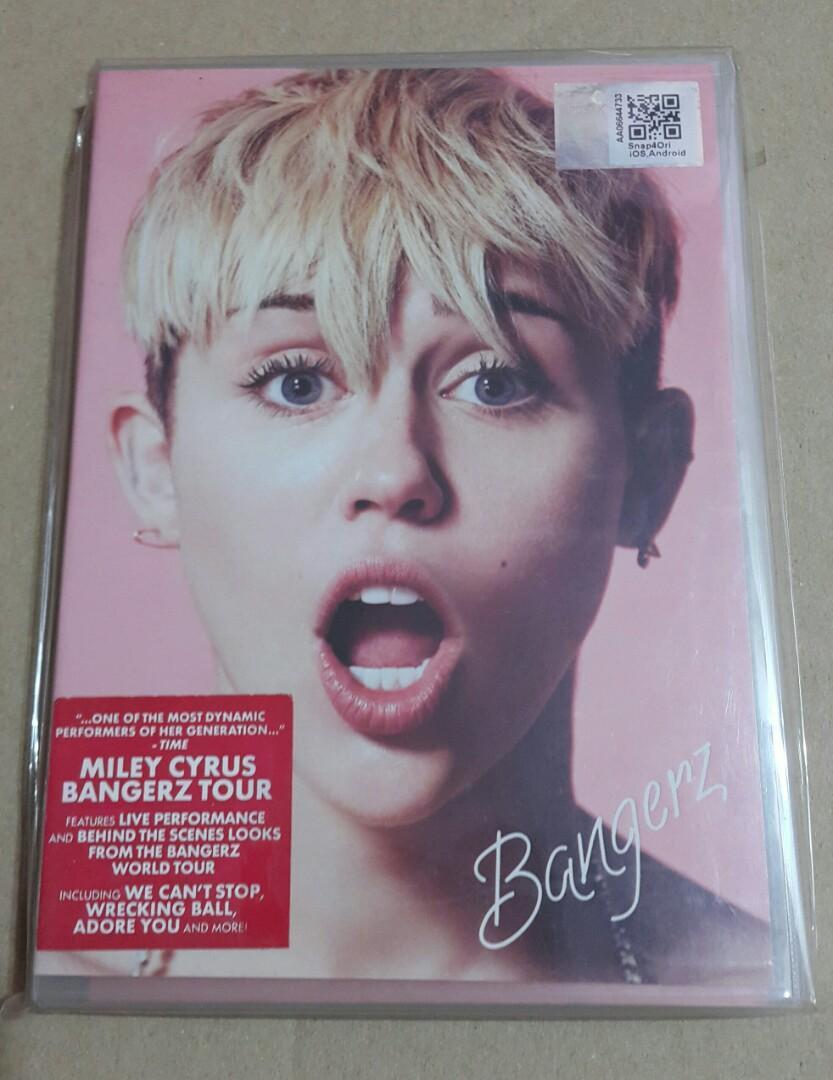 Miley Cyrus DVD, Hobbies & Toys, Music & Media, CDs & DVDs on Carousell