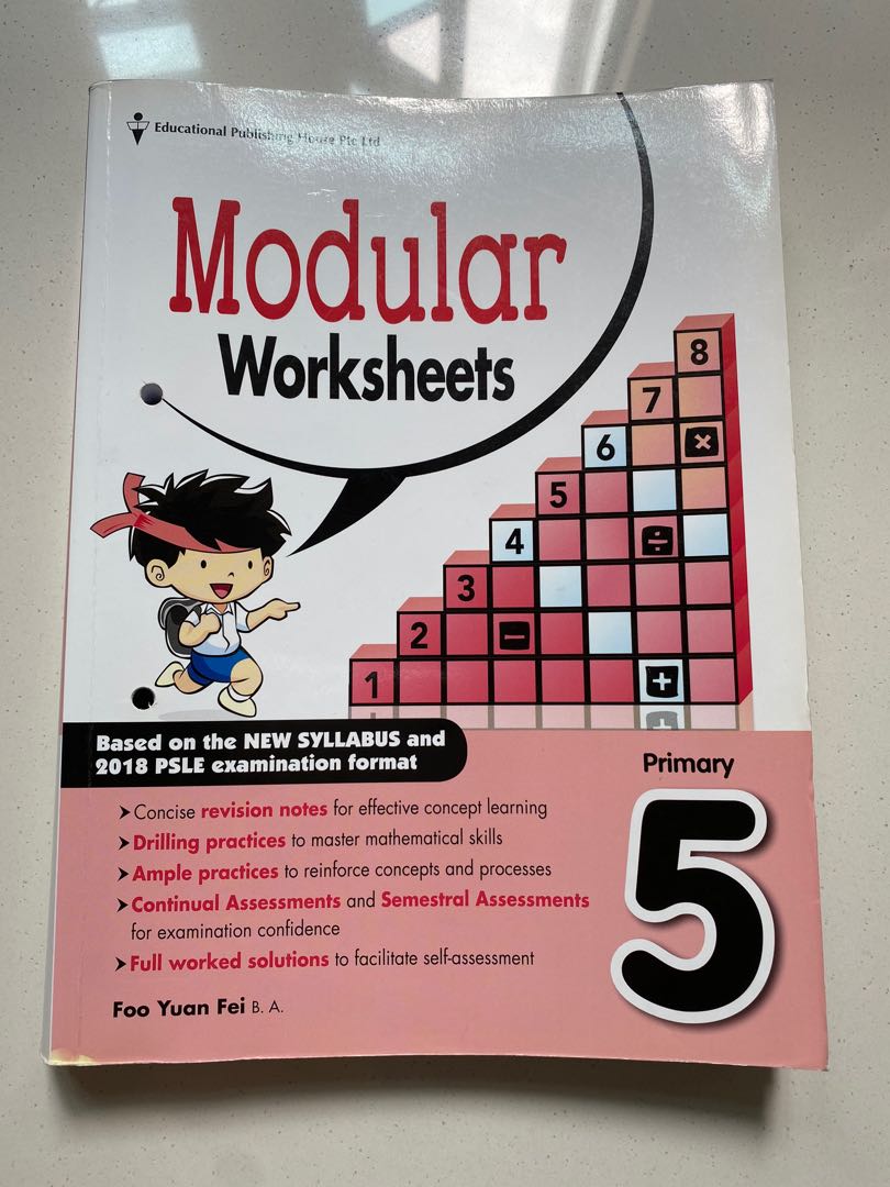 Modular Worksheets P5 -Assesment Book, Hobbies & Toys, Books ...