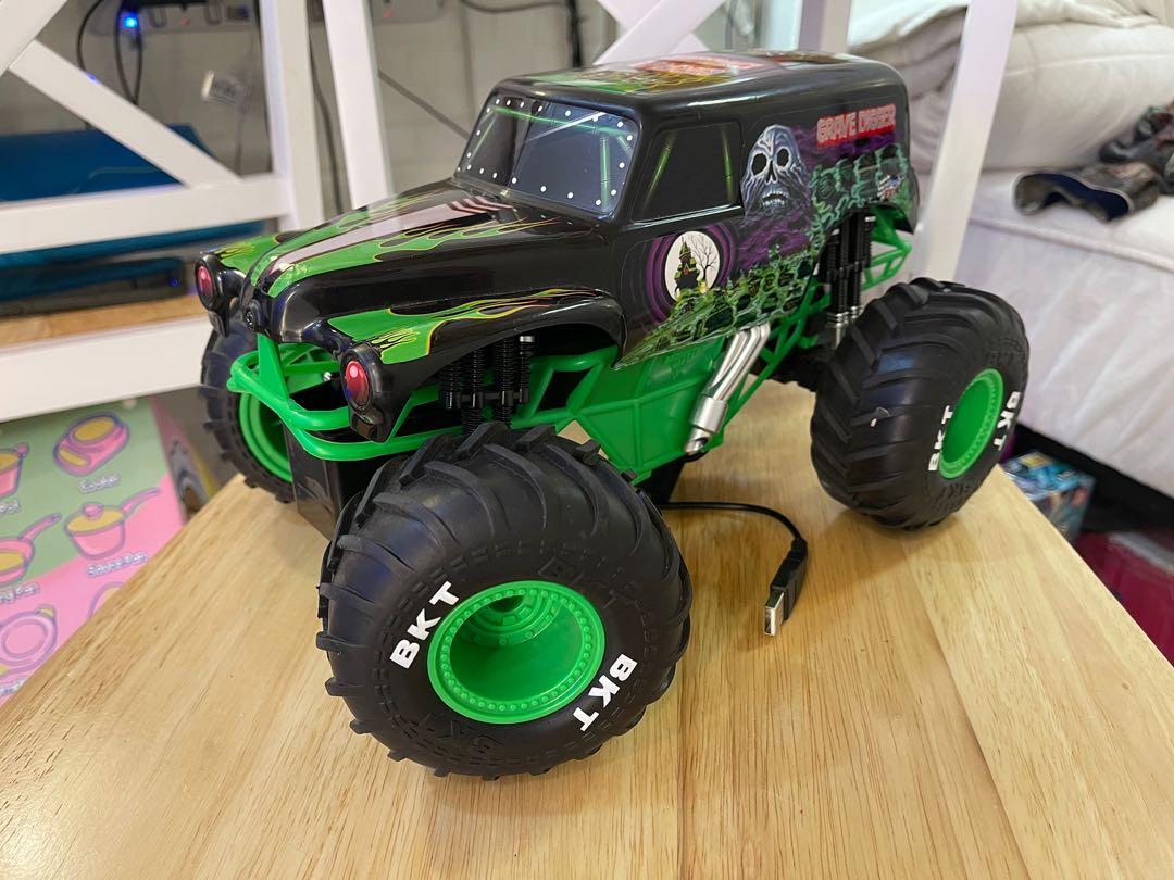 MONSTER JAM ( RC GRAVE DIGGER ) 15inch, Hobbies & Toys, Toys & Games on ...