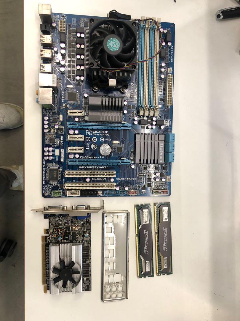 Motherboard + CPU + GPU + 16GB DDR3 RAM, Computers & Tech, Parts ...
