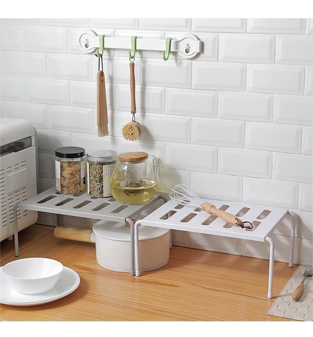 Multi purpose retractable rack for kitchen/ shoe rack, Furniture & Home ...
