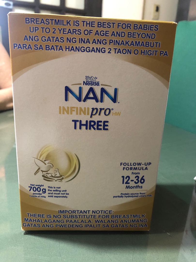 Nan Infinipro HW THREE, Babies & Kids, Nursing & Feeding, Breastfeeding ...