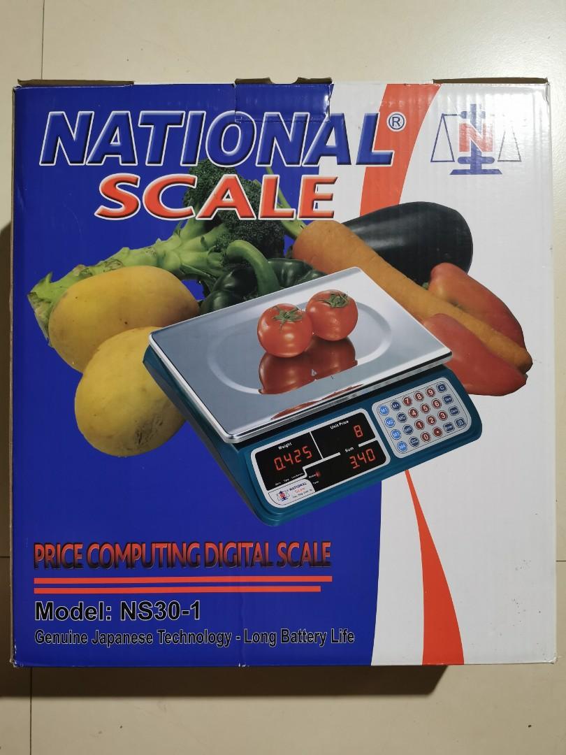 National Digital Scale 15 kgs, Health & Nutrition, Health Monitors ...