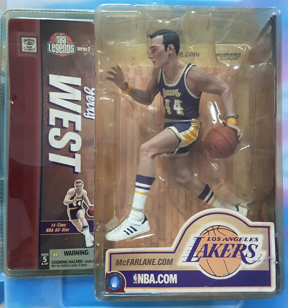 NBA McFarlane Legends JERRY WEST, Hobbies & Toys, Toys & Games on Carousell