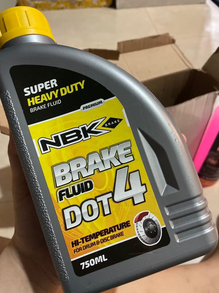 NBK Brake Fluid DOT 4 #FasterLorh, Auto Accessories on Carousell