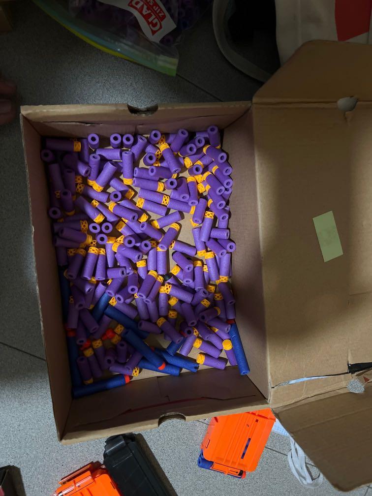 Nerf Stefan waffle head darts, Hobbies & Toys, Toys & Games on Carousell