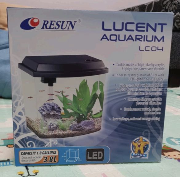 [NEW] Resun Fish Tank 3.8L, Pet Supplies, Homes & Other Pet Accessories ...