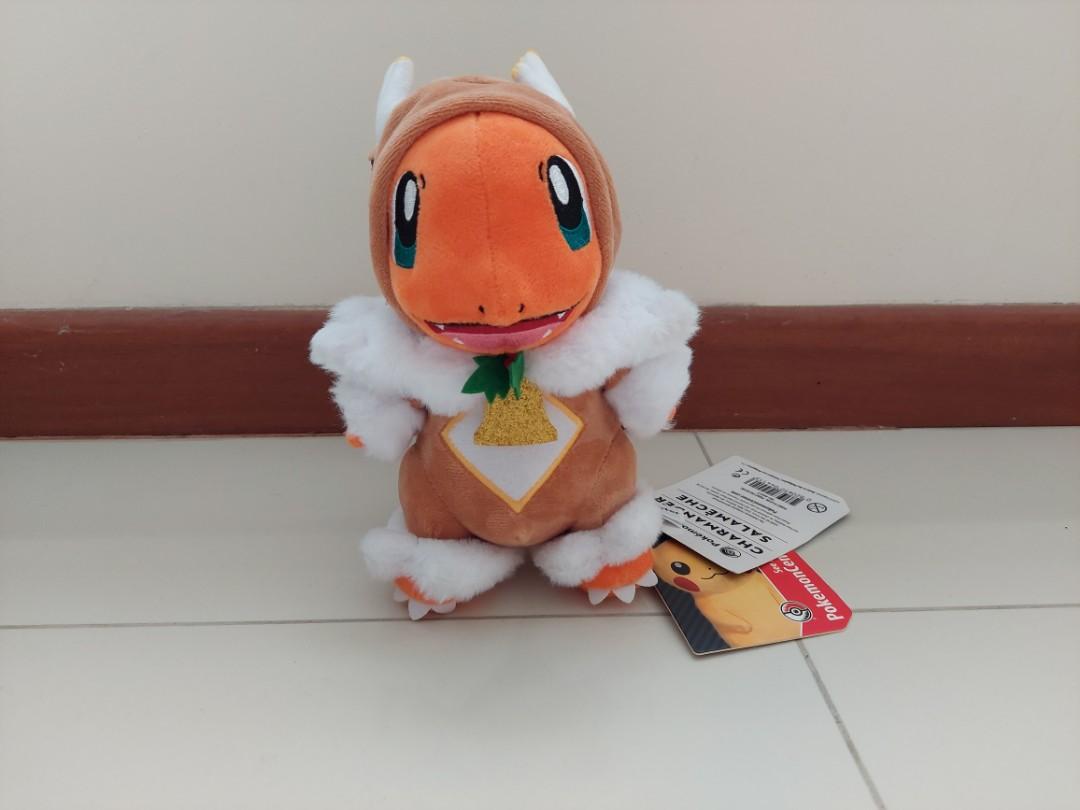 Official Charmander Plushie (Holiday edition), Hobbies & Toys, Toys ...