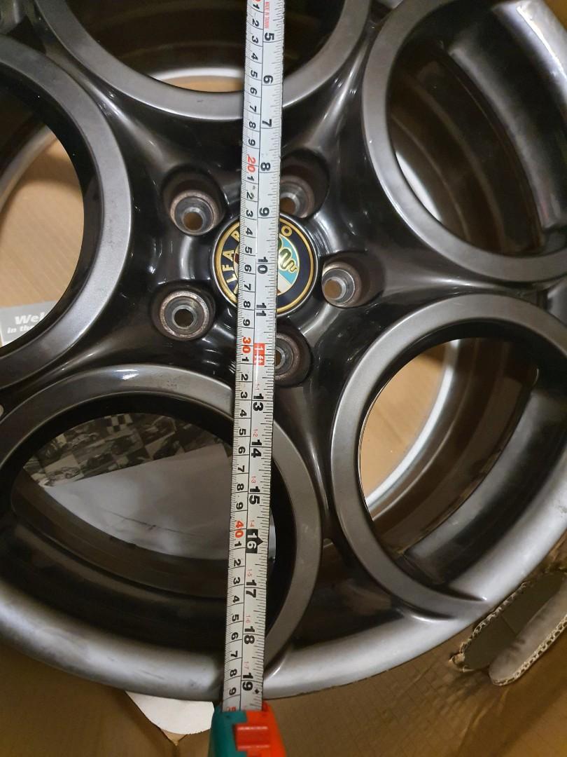 Original alfa romeo rims, Car Accessories, Tyres & Rims on Carousell Original alfa romeo rims, Car Accessories, Tyres & Rims on Carousell