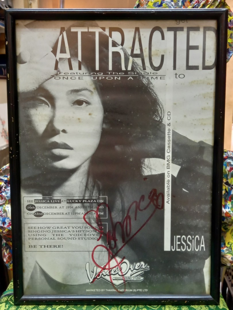 Original Singapore Singer Jessica Soo Autographed..1980's, Hobbies ...