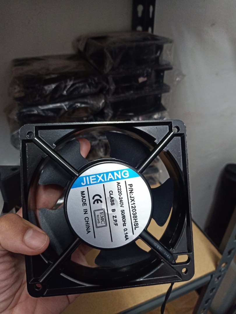 Pc case Fan Heavy Duty Metal Fan 220V -, Computers & Tech, Desktops on ...