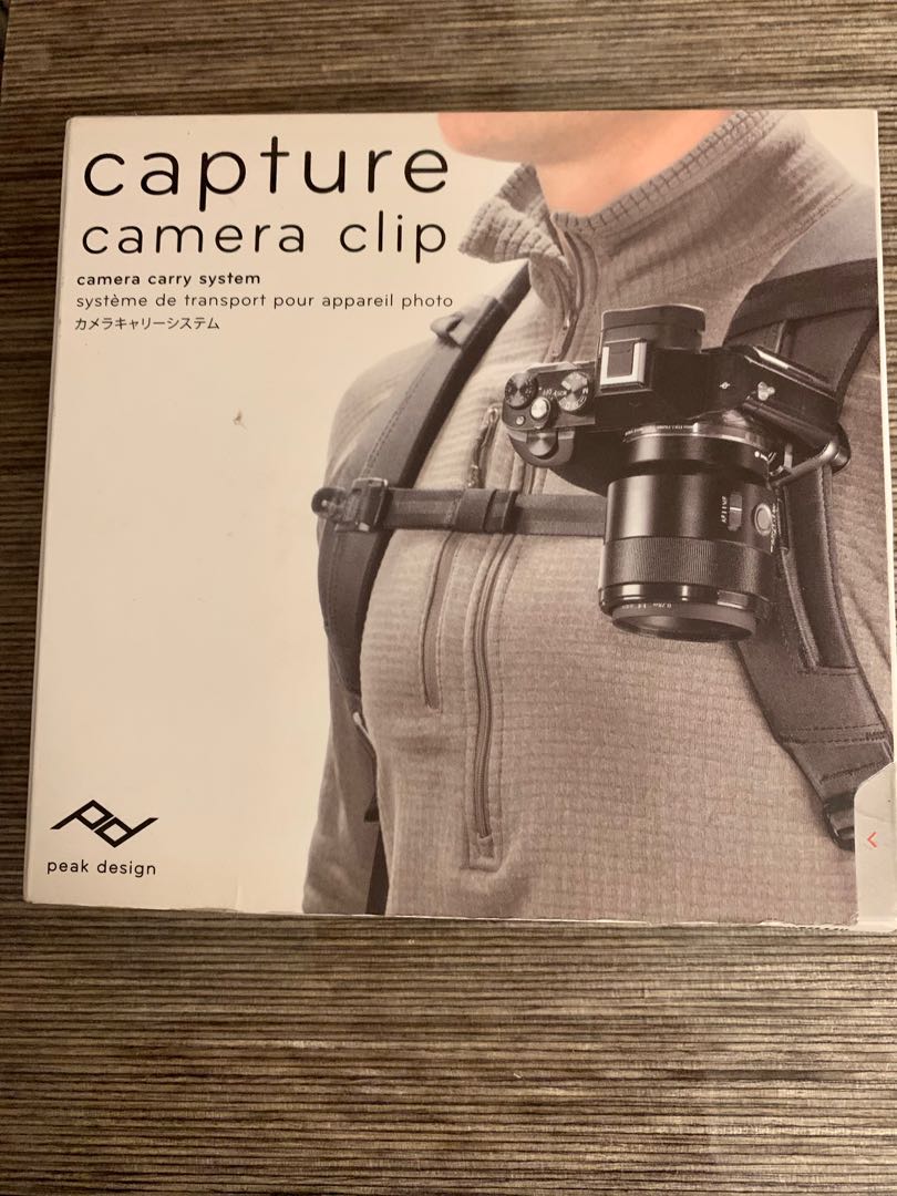 Peak Design Capture Camera Clip v3 (Black), Photography, Photography ...