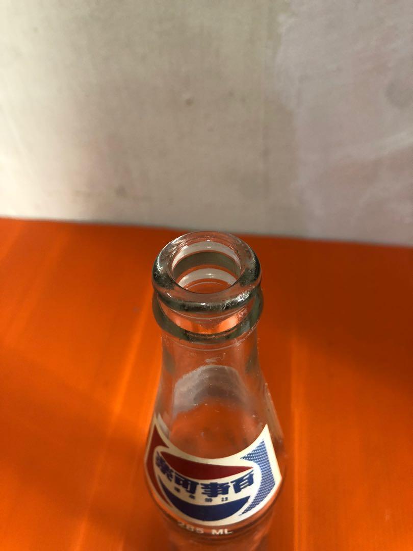 PEPSI GLASS BOTTLE, Furniture & Home Living, Home Decor, Vases ...
