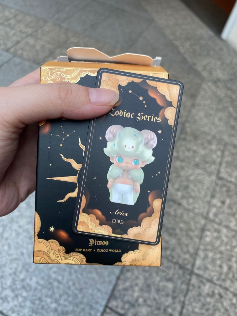 Popmart Dimoo zodiac Aries, Hobbies & Toys, Toys & Games on Carousell