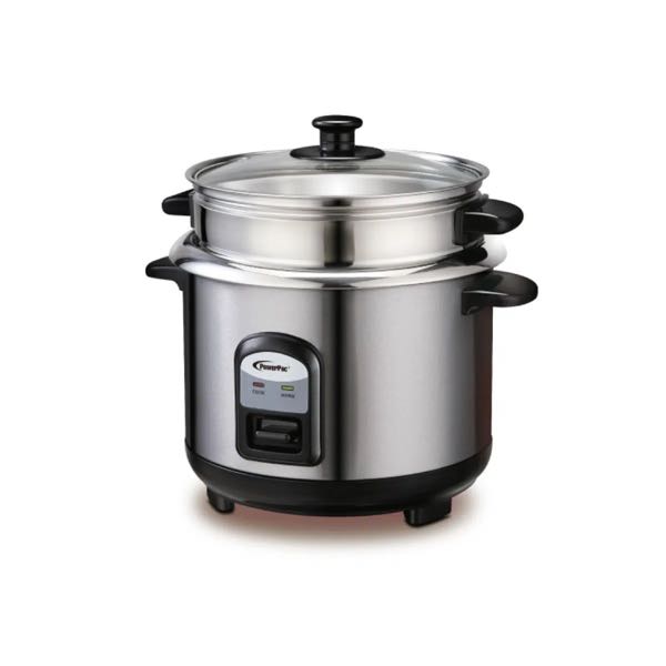 PowerPac(PPRC31) Rice Cooker 1.0L Stainless Steel Inner Pot, TV & Home ...