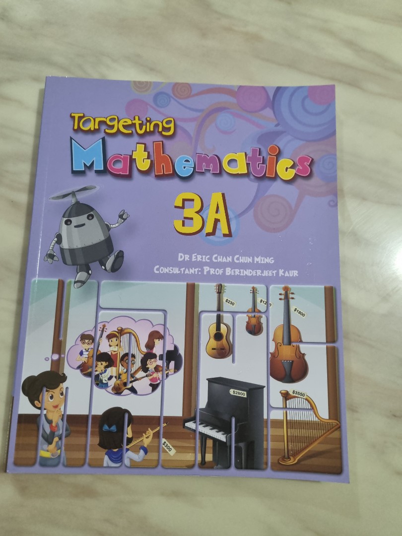 Primary 3 Targeting Mathematics 3A and 3B, Hobbies & Toys, Books ...