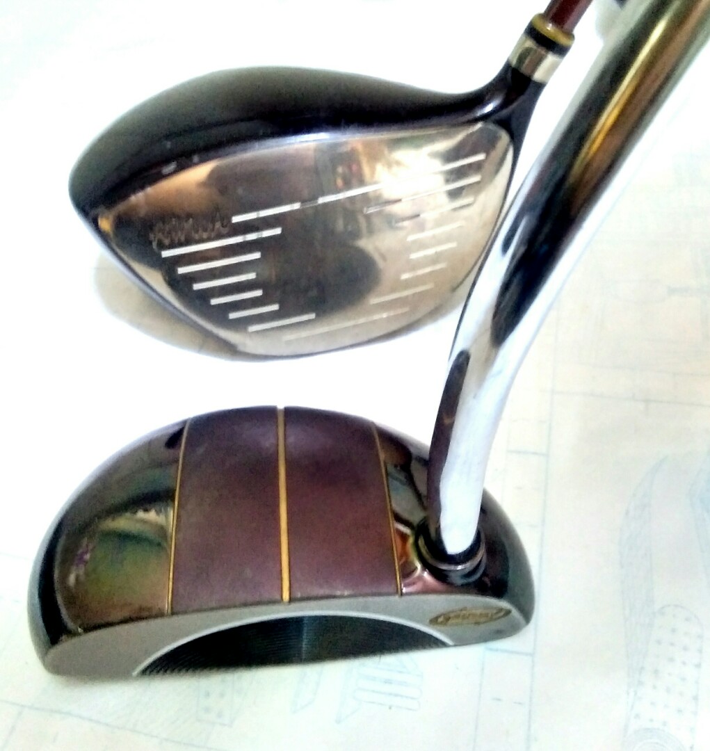 Putter and driver, Sports Equipment, Sports & Games, Golf on Carousell