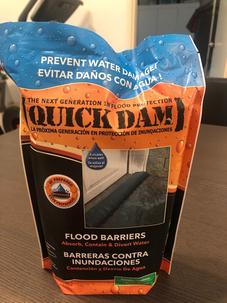 Quick Dam flood barriers, Furniture & Home Living, Home Improvement ...