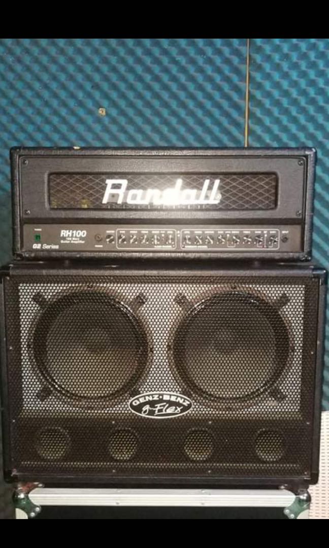RANDALL RH100 HEAD GUITAR AMP, Hobbies & Toys, Music & Media, Musical ...