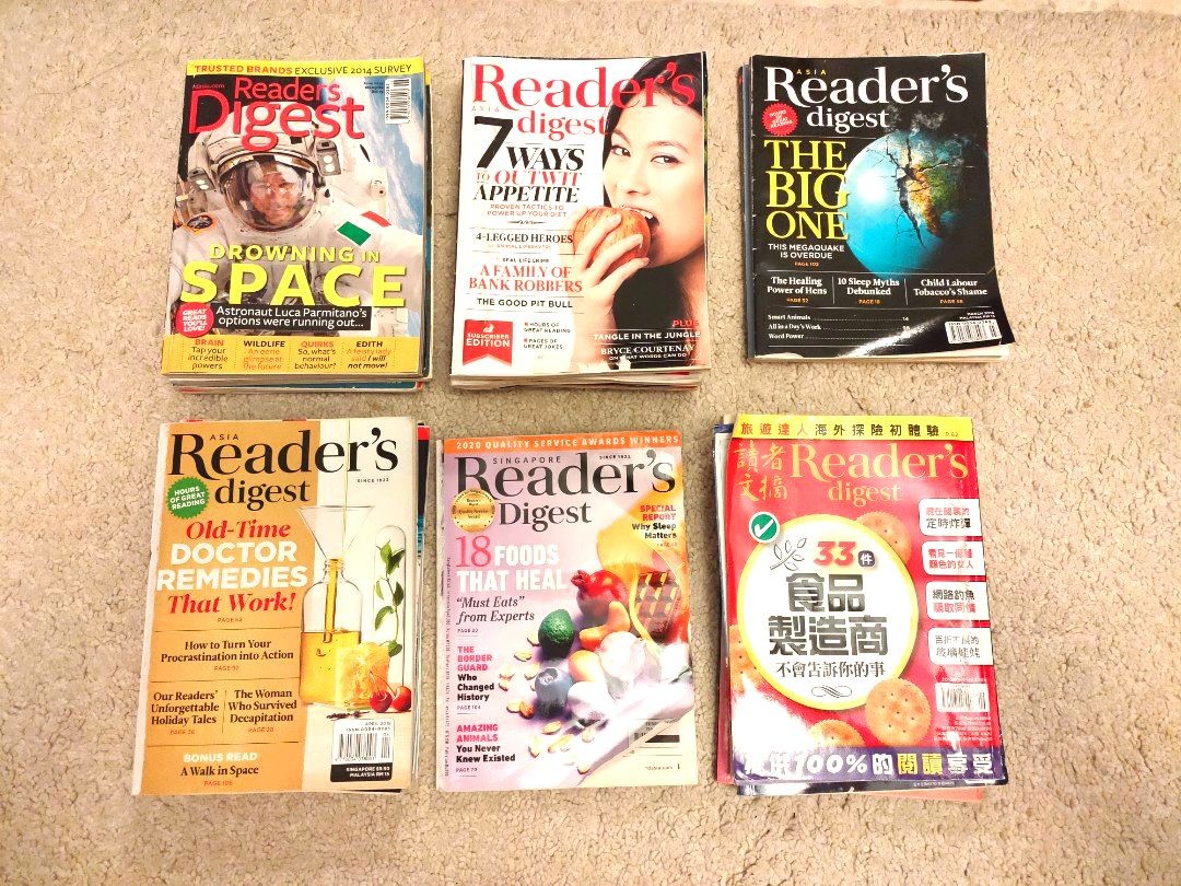 Reader's Digest (English), Hobbies & Toys, Books & Magazines, Magazines ...
