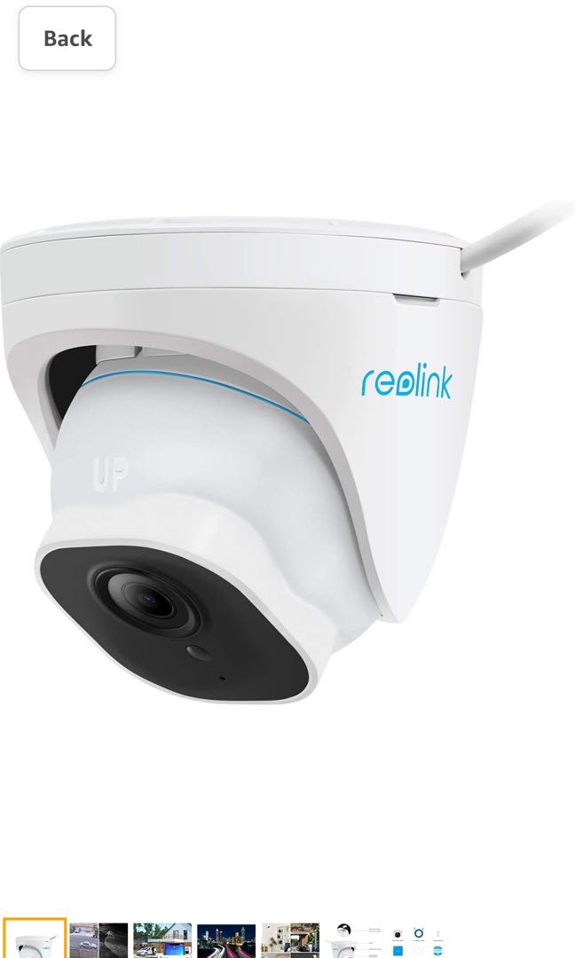 Reolink d800 4 pieces dome ip camera, Furniture & Home Living, Security ...