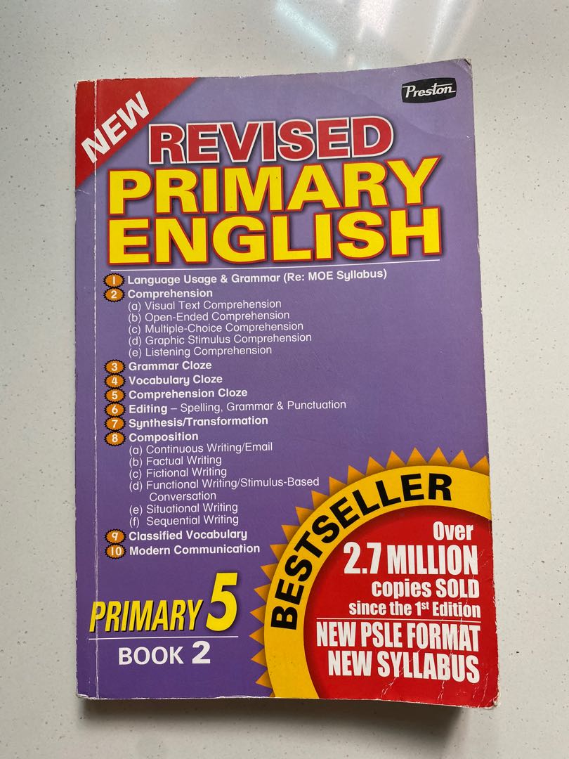Revised Primary English P5 - Textbook, Hobbies & Toys, Books ...
