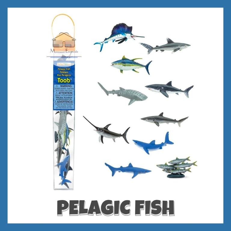 Safari Toob: Marine Animals (Endangered Marine Animals / Pelagic Fish ...