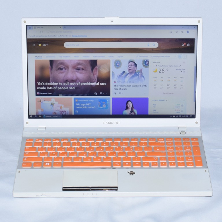 Samsung Core i5 2nd gen 15.6" Laptop (i5-2520M, 4GB Ram, 120GB SSD ...