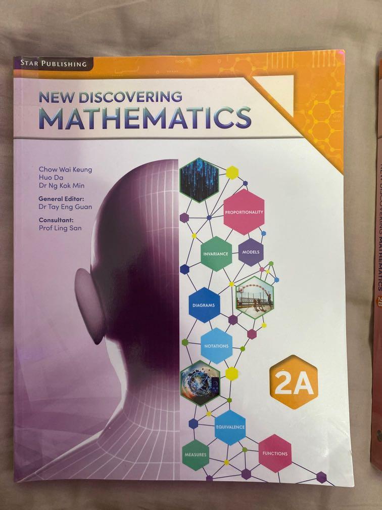 secondary two math textbook A and B, Hobbies & Toys, Books & Magazines ...
