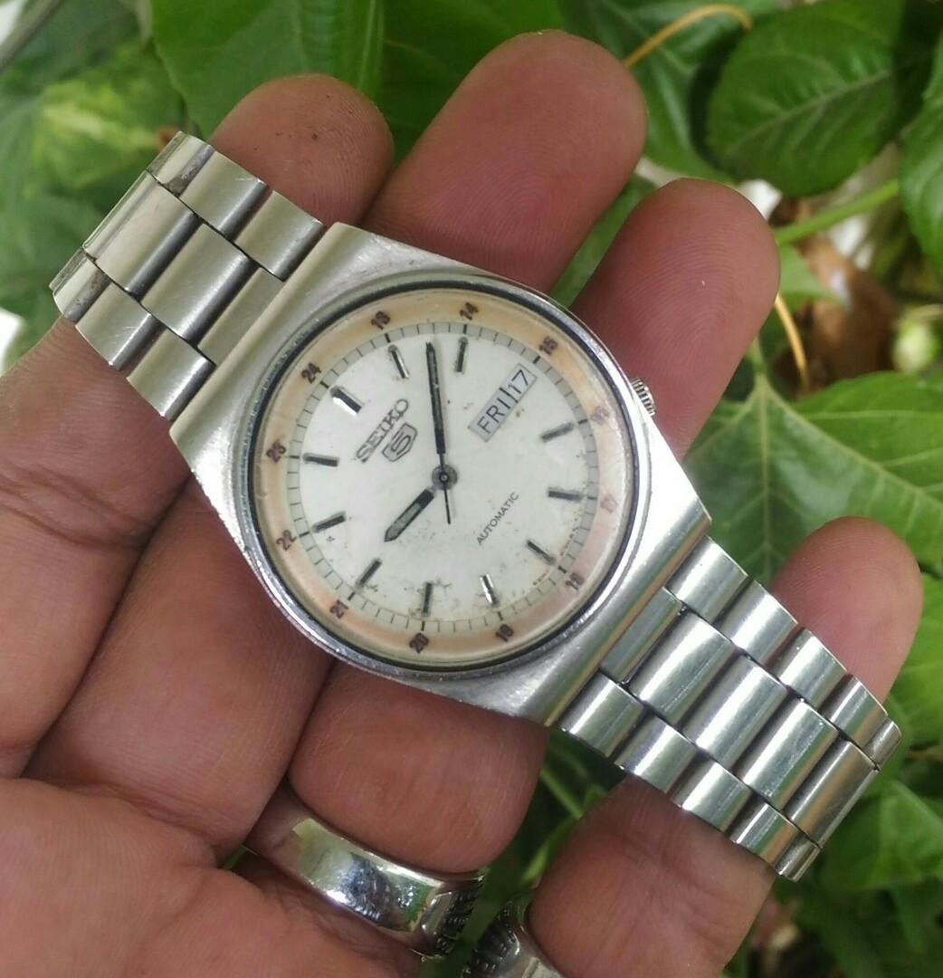 Seiko Automatic 6309, Fesyen Pria, Jam Tangan di Carousell